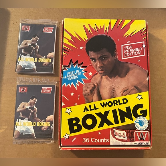 AW Sports | Toys | 2 Packs Muhammad Ali 991 Aw Sports World Champion ...